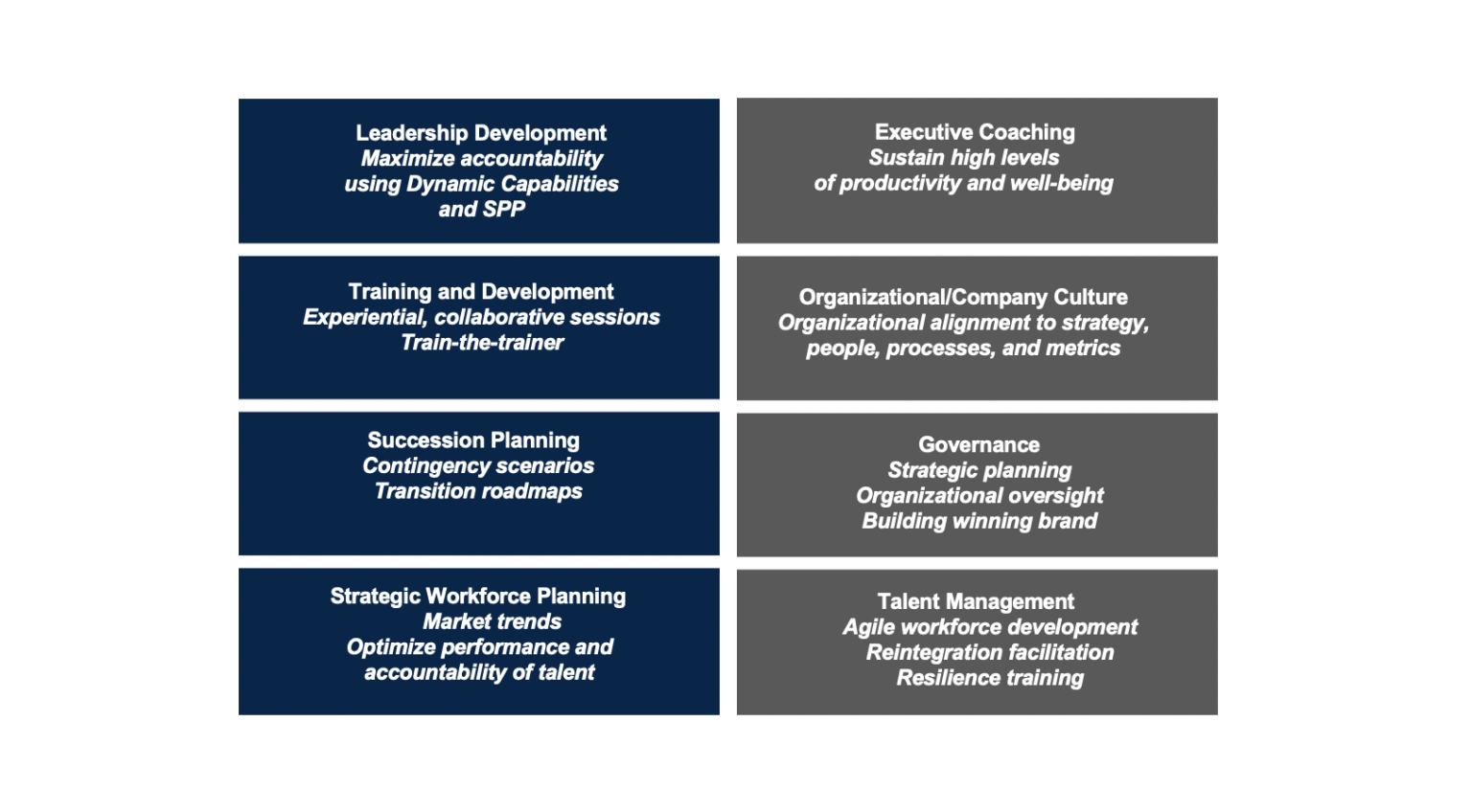 Sustained Peak Performance Program | Services | BRG